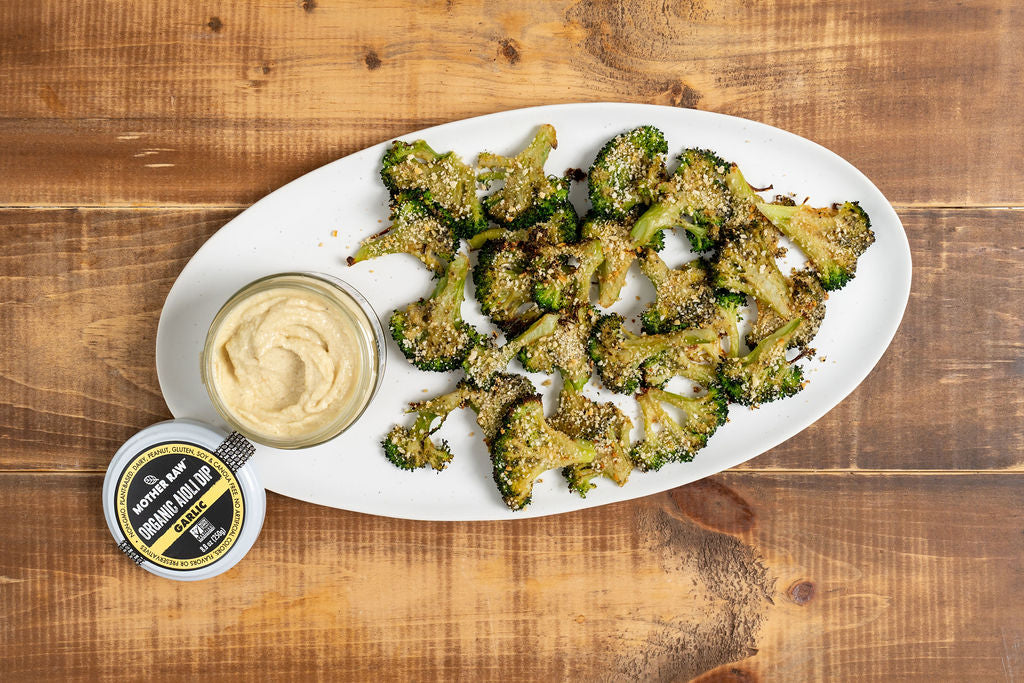 Smashed Broccoli – Mother Raw